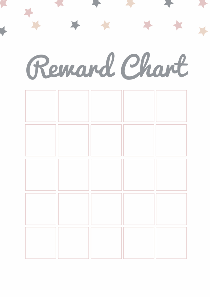 sticker chart free printable for students - Printable Chart Template